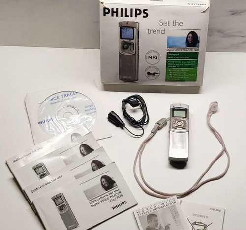 Цифровой диктофон Philips LFH 7680 (работает)