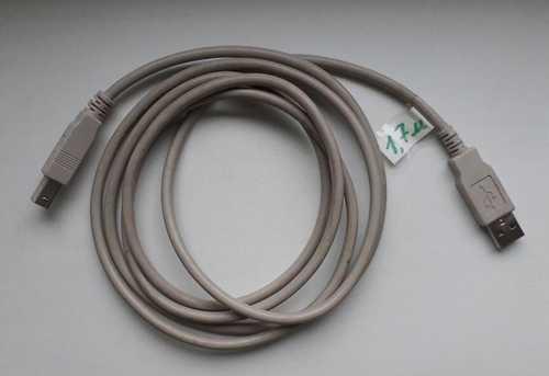 USB кабель для оргтехники 1,7 m