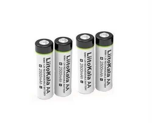 Батарейка аккумулятор AA 2500 mAh NiMh LiitoKala