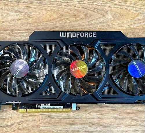 Видеокарта Gtx 780 GHz Ed 3Gb - Неисправная