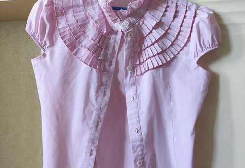 Рубашка для девочки розовая