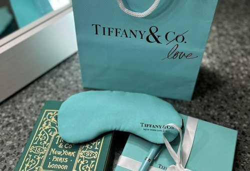 Набор Tiffany с блокнотом, ручкой и маской