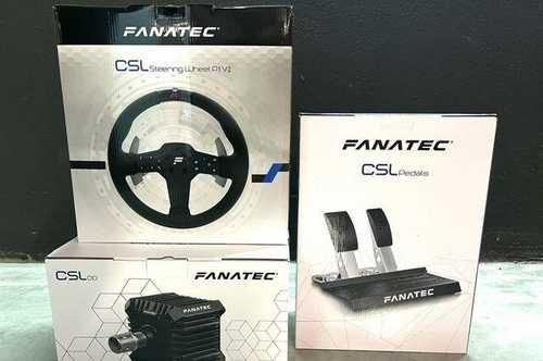 Fanatec (база CSL DD +педали и руль), новое