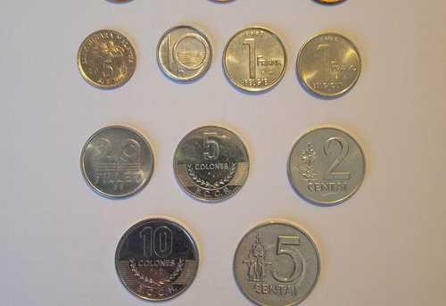 Иностранные монеты. UNC, мешковые. Часть 1