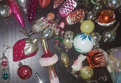 Ёлочные игрушки СССР
