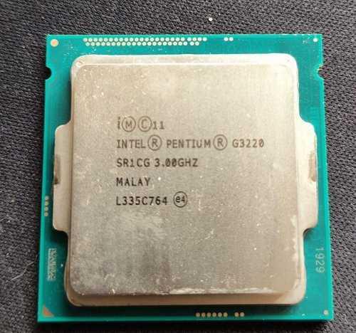 Процессор intel pentium g3220