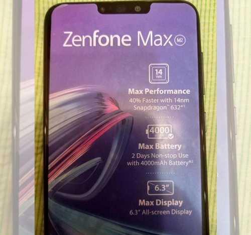 Asus Zenfone Max (M2) ZB633KL, 3/32 ГБ