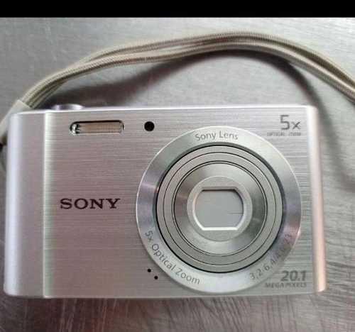Цифровой фотоаппарат sony cyber shot dsc w800