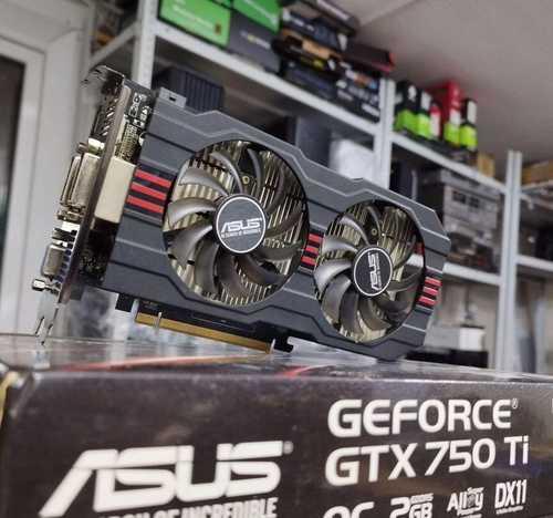 Видеокарта gtx 750ti 2gb