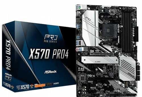 X570 PRO4, Socket AM4, AMD X570, 4xDDR4-3200, hdmi