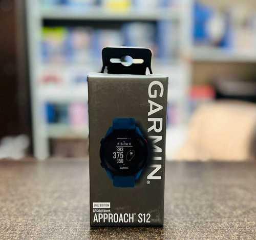 Часы Garmin Approach S12 Синий 010-02472-14