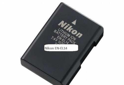 Новый аккумулятор Nikon EN-EL14