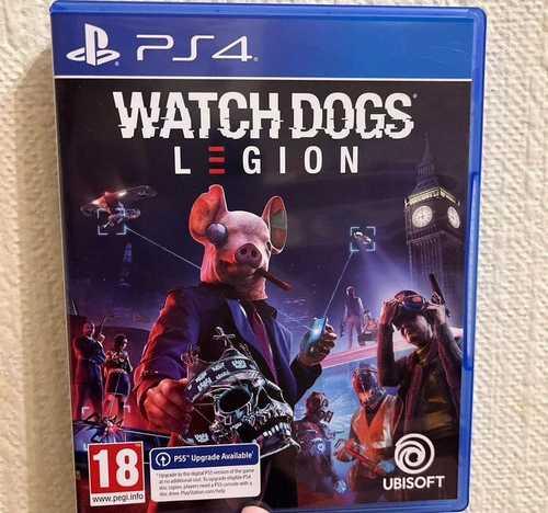 Watch dogs legion ps4 диск