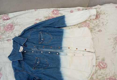 Рубашка джинсовая женская
