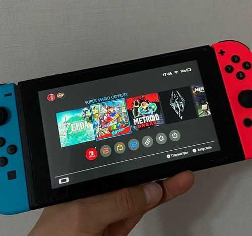 Nintendo switch rev2 прошитая