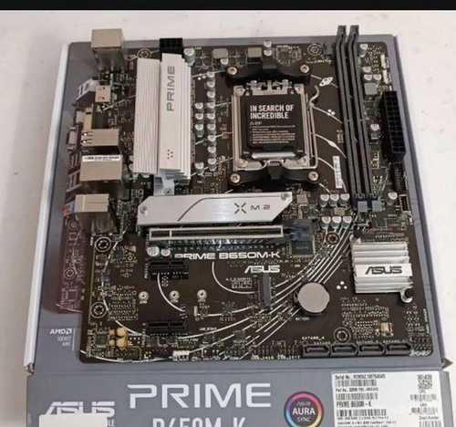 Asus prime B650M-K AM5 DDR5