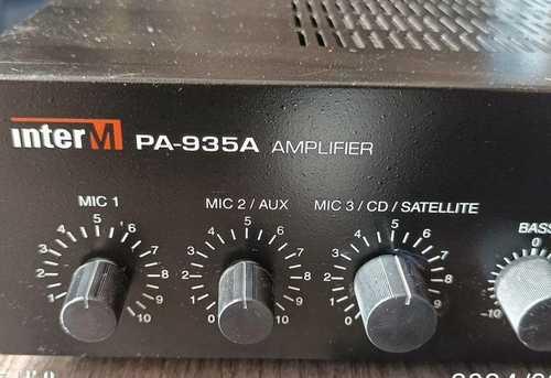 Усилитель inter-m pa-935a amplifier