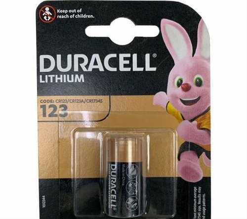 Батарейки Duracell CR123A Ultra #105395