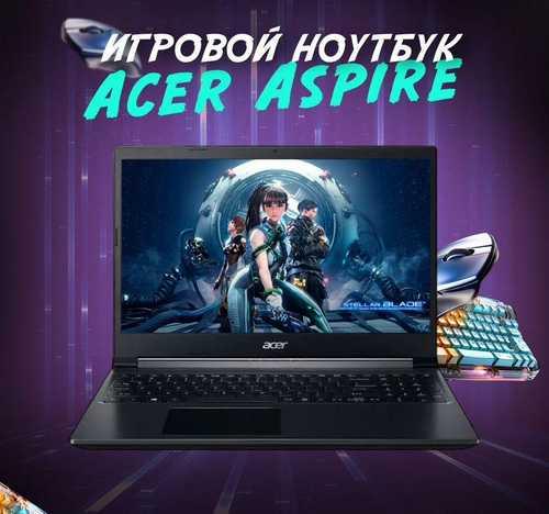 Игровой ноутбук Acer Aspire / GTX 1650 Ti / i5