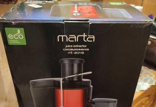 Соковыжималка "Marta" MT-2049, в упаковке, новая