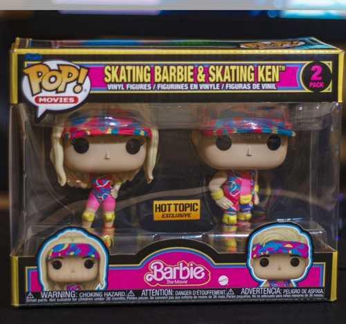 Фигурка Funko POP Barbie: Skating Barbie & Ken (2