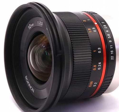 Rokinon 12mm f/2.0 NCS CS for Fujifilm X