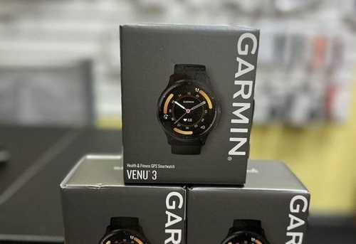Garmin Venu 3 Black Часы Новые