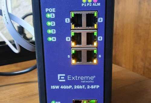 Коммутатор Extreme ISW 4GBP, 2GBT, 2-SFP (16803)