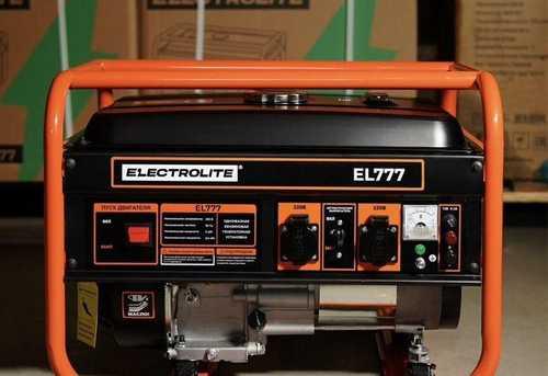 Бензиновый генератор Electrolite EL777, 3,5кВт