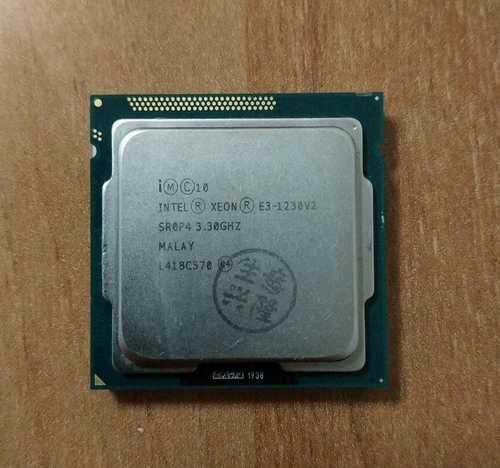 Процессор Xeon e3 1230v2