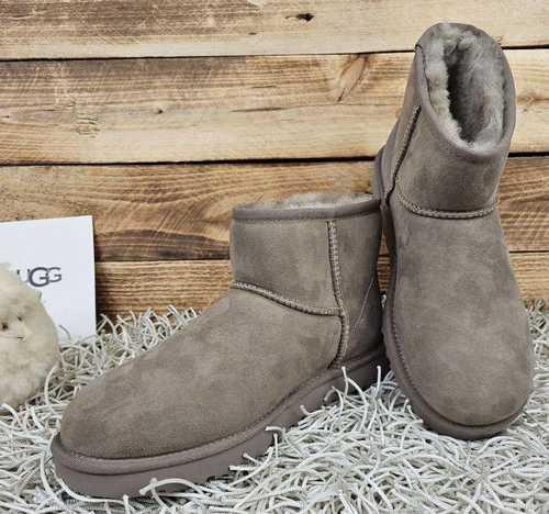 Ugg Classic Mini II Cappuccino женские оригинал