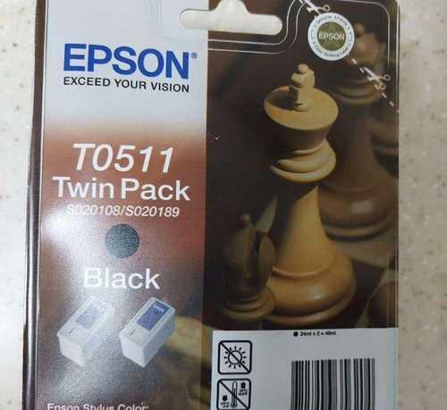 Картридж Epson Black T0511