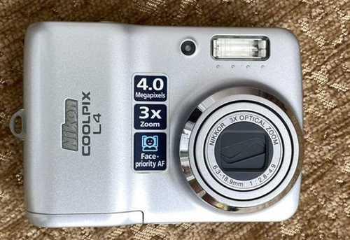 Цифровой фотоаппарат Nikon coolpix L4