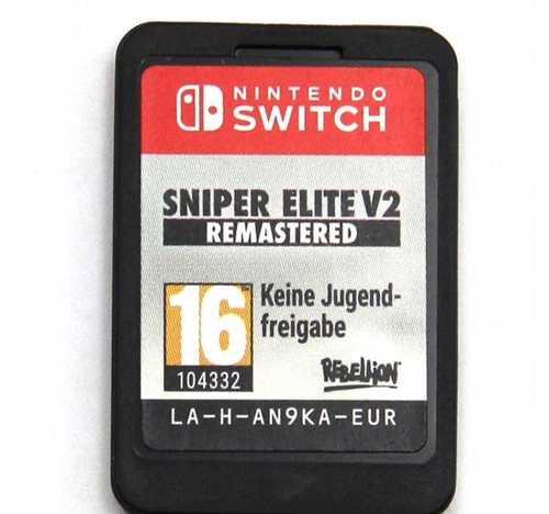 Sniper Elite V2 Remastered (Nintendo Switch, без