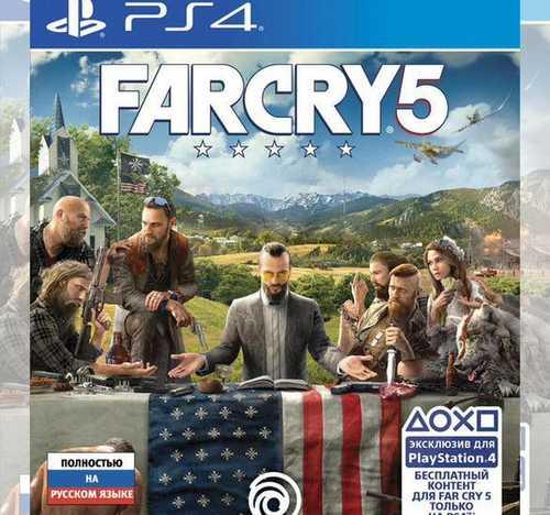 Игра Far Cry 5 (PS4) б/у, Полностью Русский