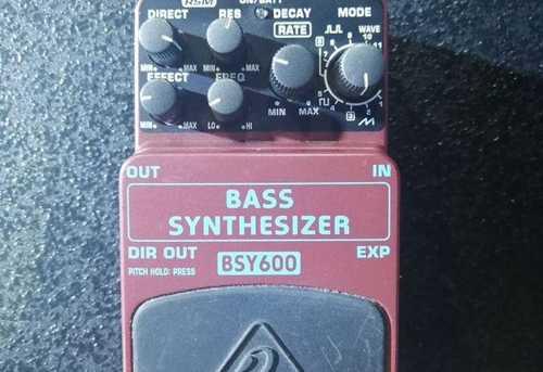 Гитарная педаль Behringer BSY600 bass synthesizer