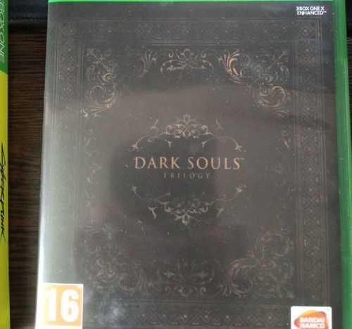 Dark souls trilogy xbox диск