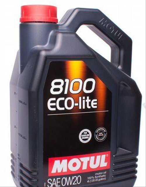 Motul 8100 Eco-Lite 0W20, 4л