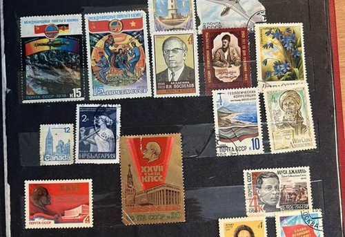 Почтовые марки времен СССР