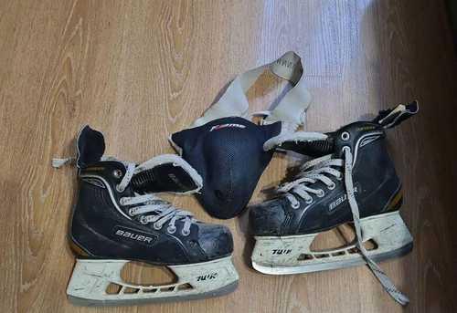 Хоккейные коньки bauer 32 размер