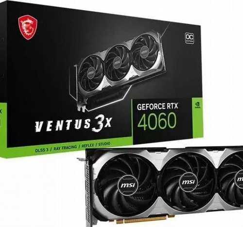 Видеокарта MSI Ventus 3X RTX4060 8GB