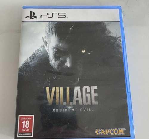 Resident evil village ps5 диск