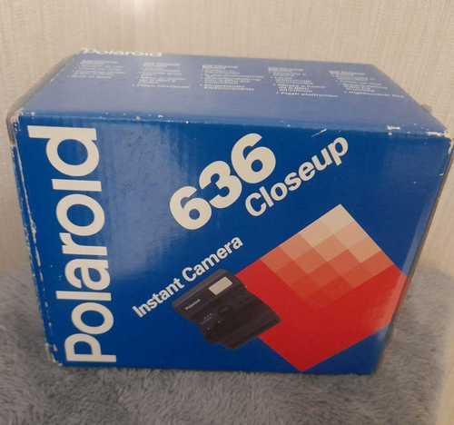 Фотоаппарат моментальной печати polaroid 636