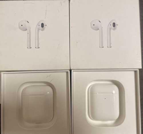 Оригинальные зарядные кейсы apple earpods