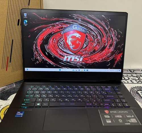 Игровой ноутбук Msi i7/RTX3080