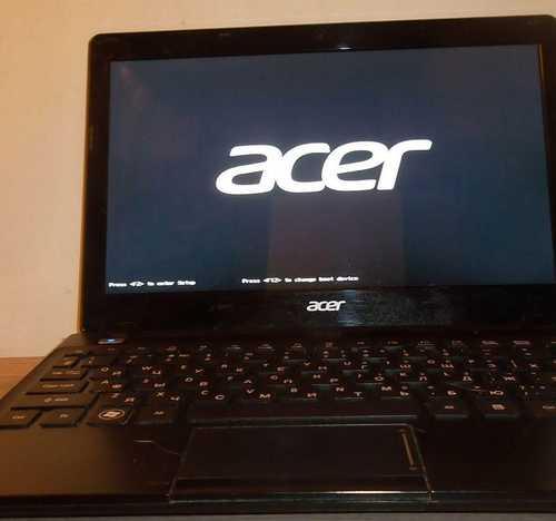 Большой 2-ядер.нетбук Acer в хорошем состоянии