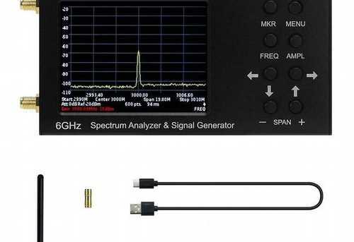 SA6 портативный анализатор спектра 35мгц - 6200мгц
