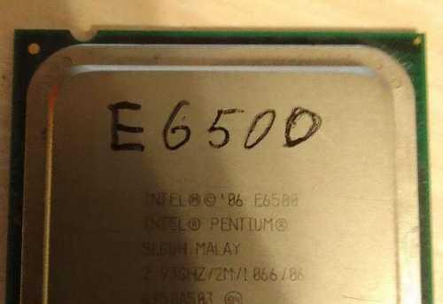 Процессор intel pentium dual core E6500 2.93Ghz