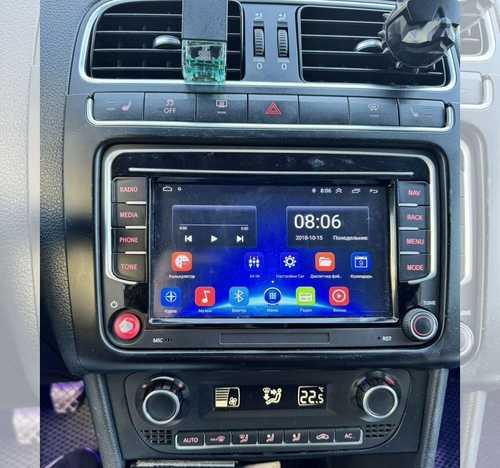 Автомагнитола volkswagen polo android