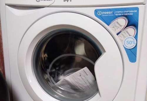Новая стиральная машина indesit iwub 4085
